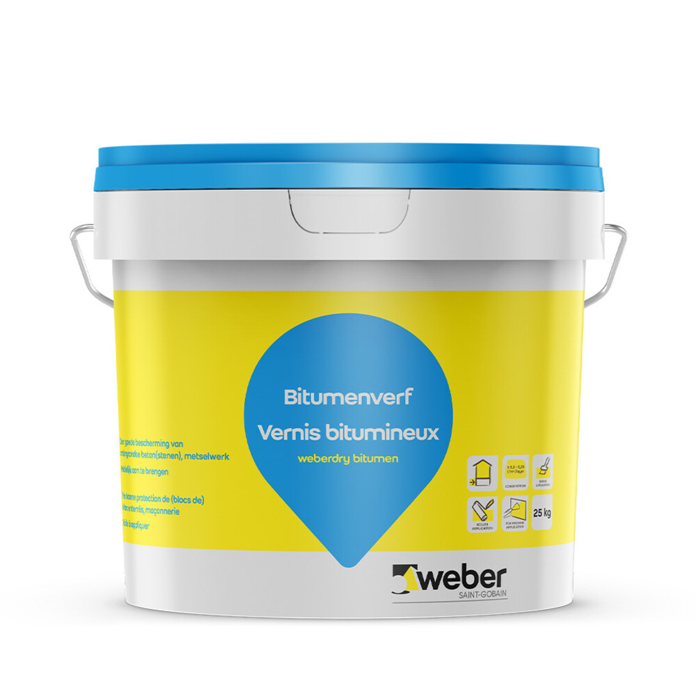weberdry bitumen : Mortiers d'imperméabilisation > Imperméabilisation ...