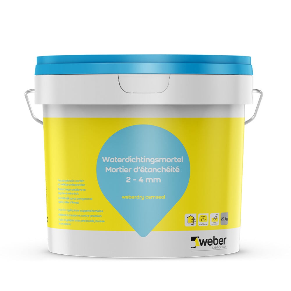 weberdry cemseal : Mortiers d'imperméabilisation > Imperméabilisation ...