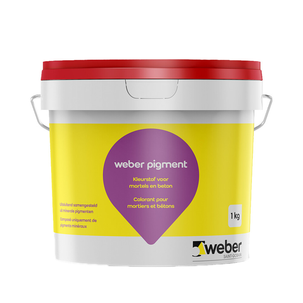 Kleurstof voor mortels en beton | weberpigment