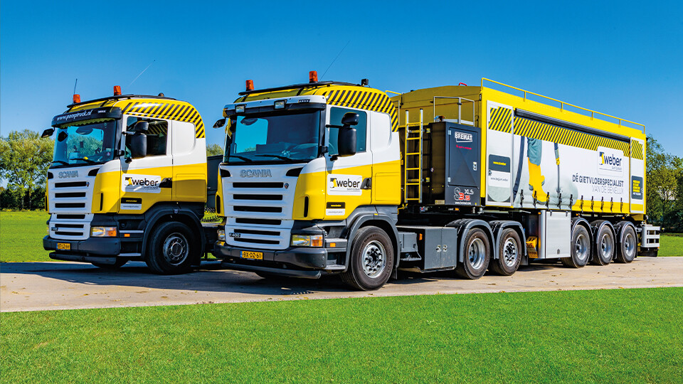 Weber Pomptruck | Weber Belgium