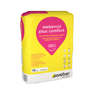 Comfort engineered | webercol plus comfort
