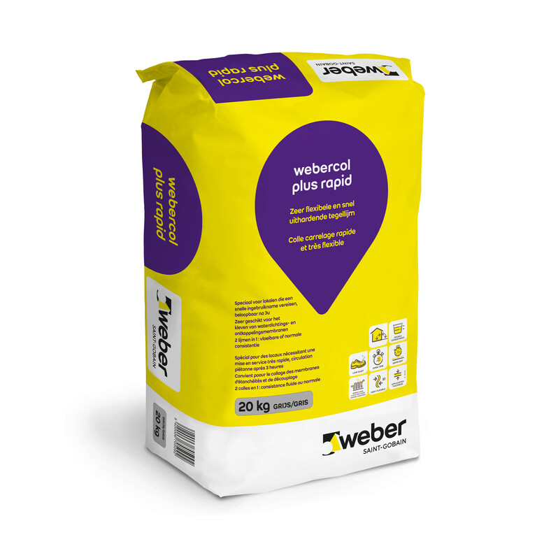 webercol plus rapid | Weber Belgium