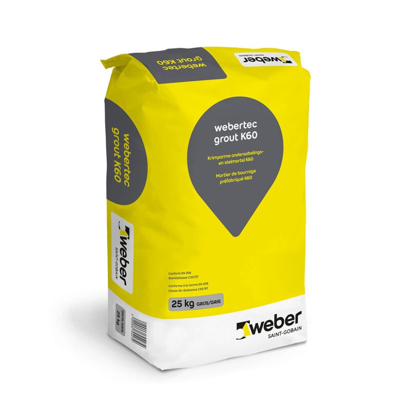 webertec grout K60 | Weber Belgium
